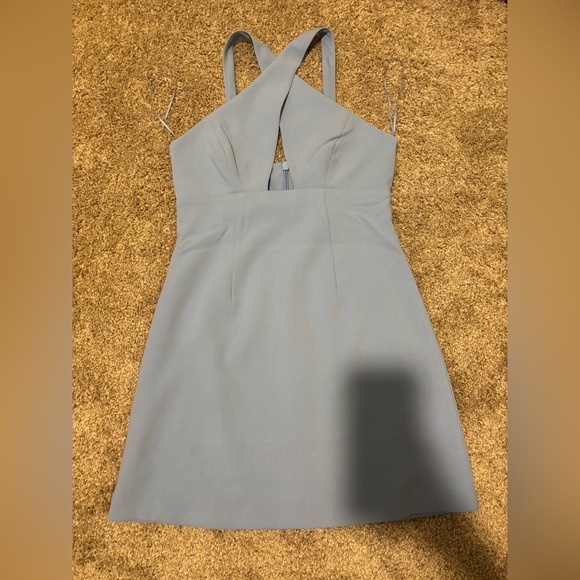 French Connection | Dresses | French Connection Blue Mini Dress | Poshmark